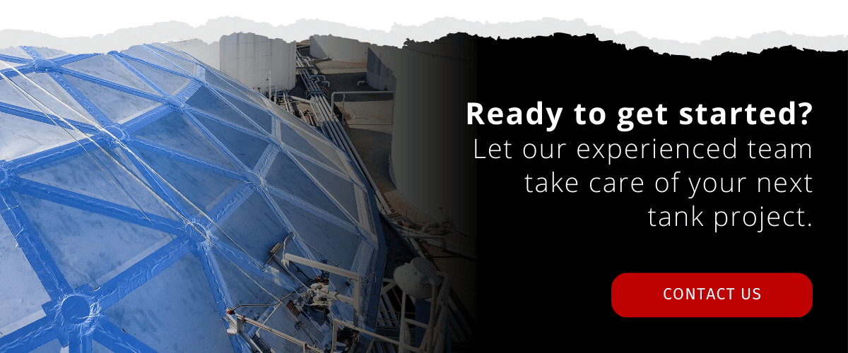 Types of Internal Floating Roofs | Concord Tank | Storage Tank Repairs