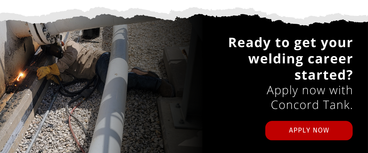 Traveling Welder | Concord Tank | Tank Repair & Terminal Experts
